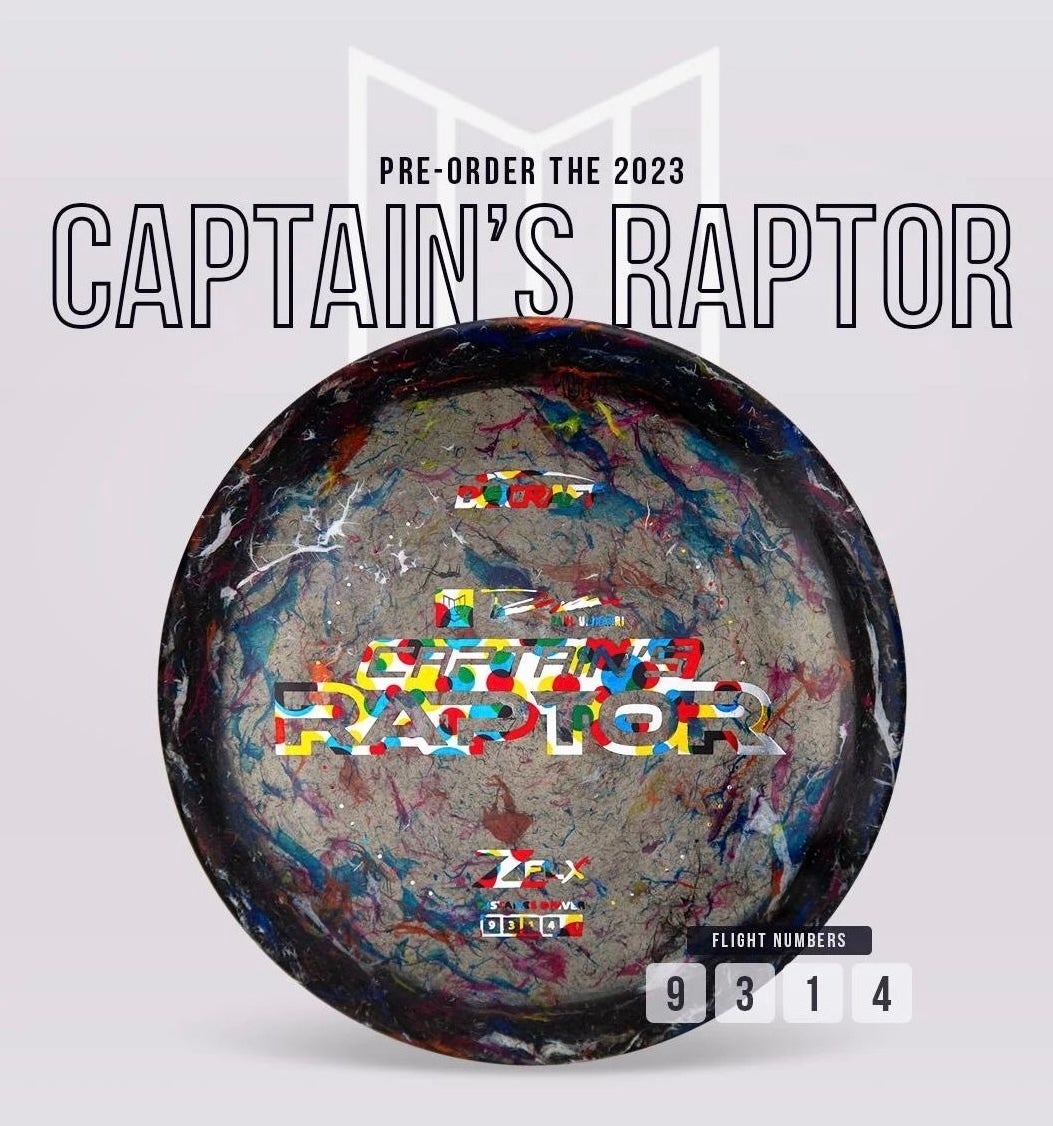Captain’s Raptor 2023 - Jawbreaker Z FLX - PRE-ORDER | New York Disc ...